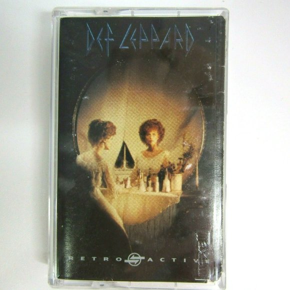 Media | Def Leppard Retro Active Cassette Tape Released 1993 Hard Rock ...